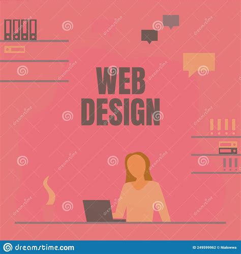 Conceptual Caption Web Design Concept Meaning Who Is Responsible Of Production And Maintenance