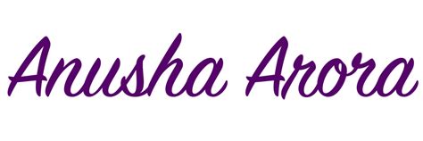 Anusha Arora