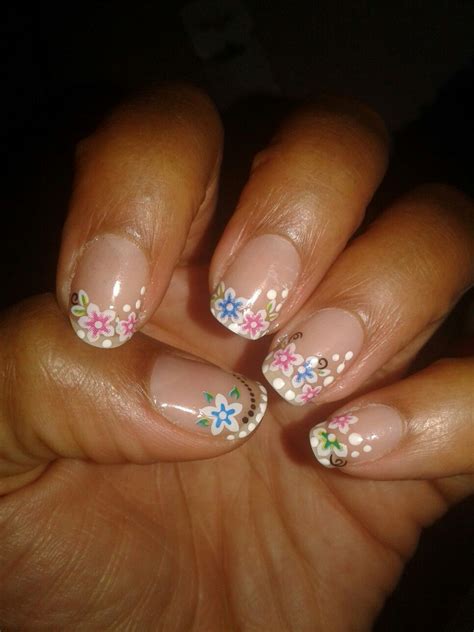 Nail Stickers Nails With Flower Stickers Flower Nail Stickers Art