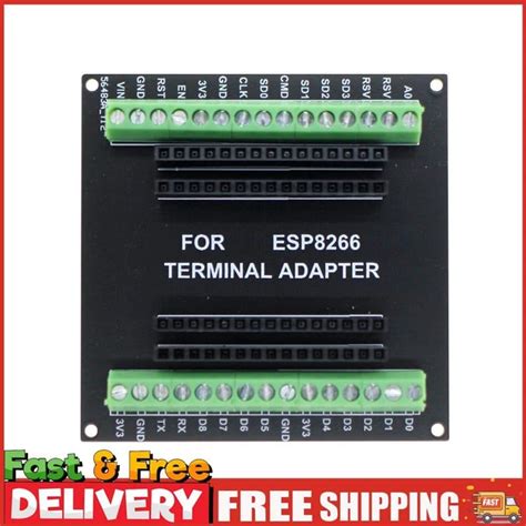 Esp8266 Breakout Board Wi Fi Gpio 1 Into 2 Nodemcu Development Board £4 79 Picclick Uk