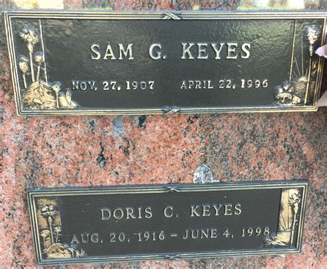 Garrett Samuel Sam” Keyes 1907 1996 Find A Grave Memorial