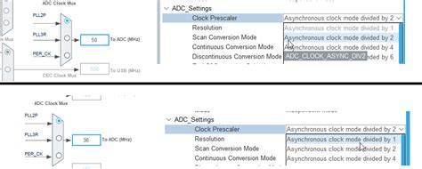 solved adc max clock for stm32h7 47 is wrong stmicroelectronics
