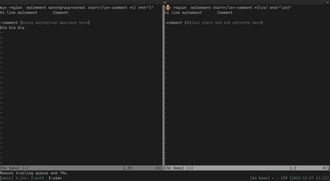 Syntax Highlighting How To Customize Comment Vi And Vim Stack Exchange