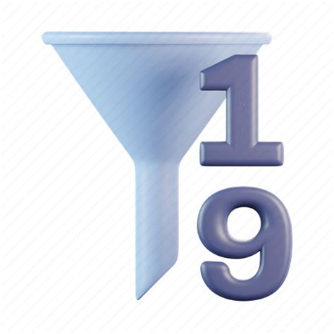 sort number ascending funnel order filter sorting icon download
