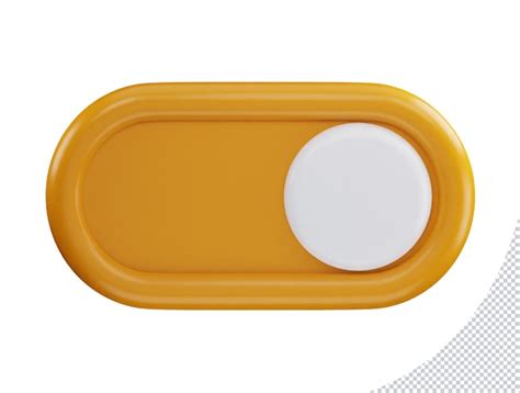 Premium Psd 3d Toggle Switch Buttons On And Off Icon Vector Illustration