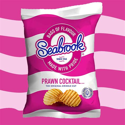 Seabrook Prawn Cocktail 32g Buy Online From One Pound Crisps