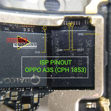 Isp Pinout Oppo A3s Cph1853