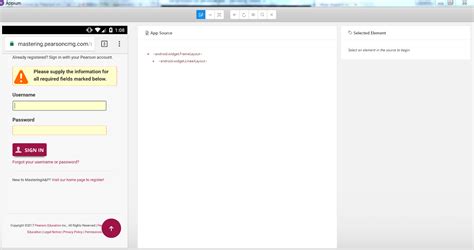 Mobile How Inspect Elements In Appium On Ios 10 Stack Overflow