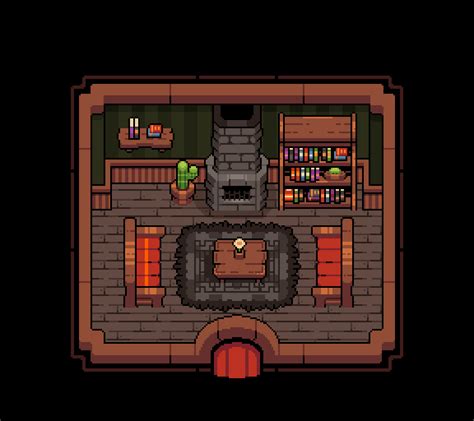 NautrePixels V2 | Interior Design Discussion - Nature Pixels V2 | Top-down Pixel Art Asset Pack ...
