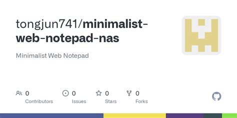 github tongjun741 minimalist web notepad nas minimalist web notepad