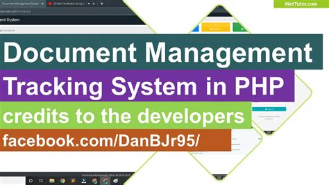 Document Management And Tracking System