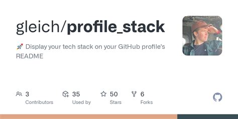 Github Gleichprofilestack 🚀 Display Your Tech Stack On Your Github