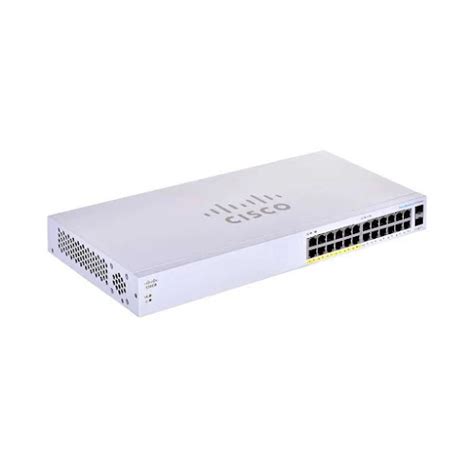 Thiết bị mạng Switch Cisco CBS110 Unmanaged 24 port GE Partial PoE 2x1G SFP Shared CBS110