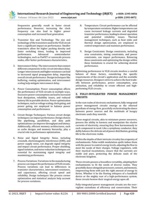Circuit Approaches For Vlsi In Internet Of Things Applications Pdf