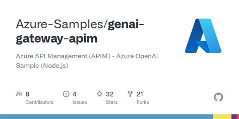 Github Azure Samplesgenai Gateway Apim Azure Api Management Apim