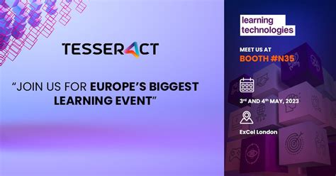 Tesseract Learning On Linkedin Elearning Elearning Learningtechnologies Lt23uk…
