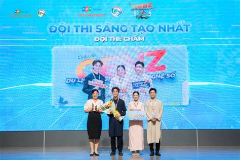 The Final Round Of The Gen Z Travel In The Digital Age Competition At FPT University Can Tho