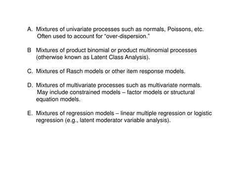 Ppt Meeting 1 Finite Mixture Models Powerpoint Presentation Free