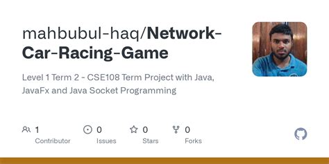 GitHub Mahbubul Haq Network Car Racing Game Level Term CSE Term Project With Java