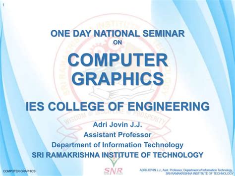 Computer Graphics Pptx 3 D Graphics Computer Software And