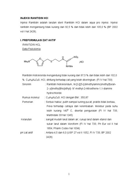 Injeksi Ranitidin Hcl Pdf