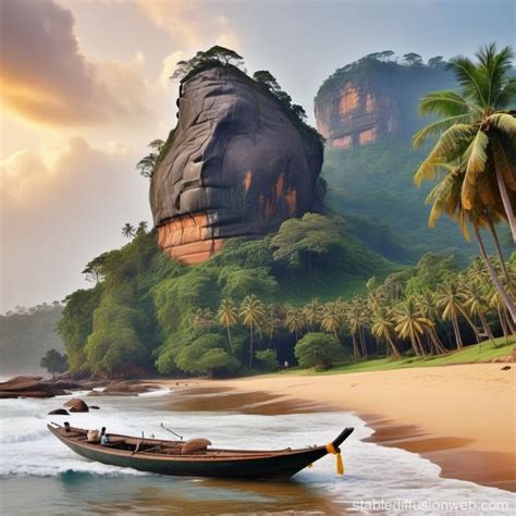 Sri Lanka Tourism Tropical Paradise Stable Diffusion Online