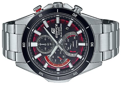 Casio Edifice Efs S610db 1a Solar Chronograph Stainless Steel Strap Wa