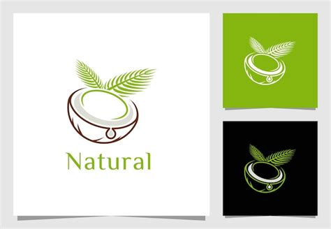 Premium Vector Coconut Logo Template
