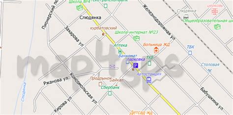 Скачать карту Слюдянка City Guide
