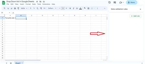 How To Add Edit Remove Drop Down List In Google Sheets