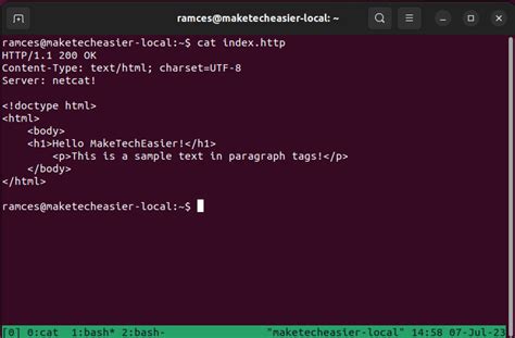 Simple And Easy Uses For Netcat In Linux Make Tech Easier