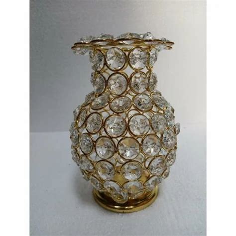 Handicraft Polished Decorative Brass Flower Vase 24 Inches Size Medium At ₹ 2200piece In