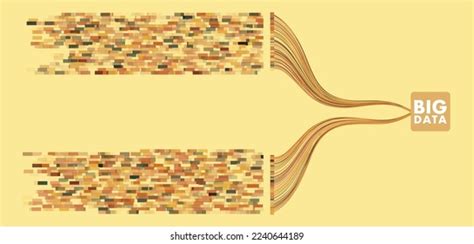 빅 데이터 흐름 표현 요약 정보 스톡 벡터로열티 프리 2237385399 Shutterstock