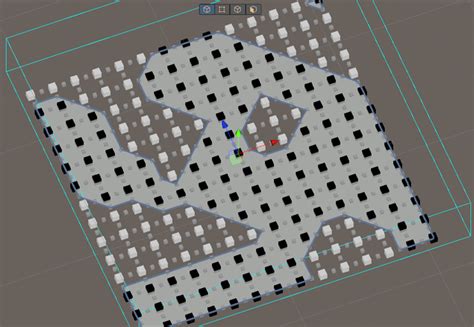 Trying Marching Squares Integrated With Probuilder Polyshapes To Make Level Chunks Runity3d