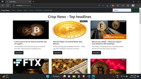 GitHub Basu CrispNews WebApp A News Web Application Made With ReactJS Gives You Quick