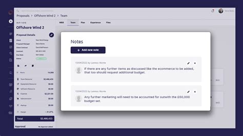Proposal Management Software Project Planning Proteus
