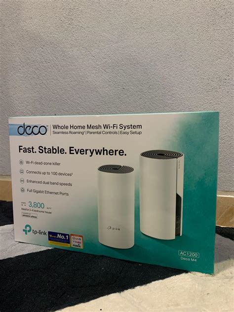 Tp Link Deco M Mesh Wifi System Computers Tech Parts Accessories Networking On Carousell
