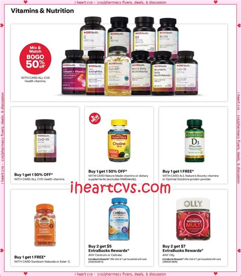 I Cvs 07 09 07 15 Cvs Flyer Deals