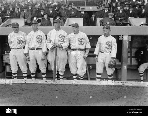 Chicago White Sox 1917 Nchicago White Sox Players Eddie Murphy John Shano Collins