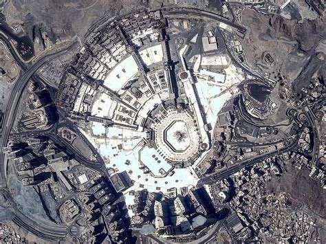 Mecca Kaaba Satellite Photo New Plan Of Khana Kaba The Mosque