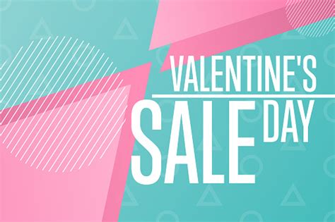 발렌타인 데이 휴일 세일 및 특별 제공 컨셉 배경 배너 카드 텍스트 비문이있는 포스터용 템플릿 벡터 Eps10 그림입니다 14에 대한 스톡 벡터 아트 및 기타 이미지