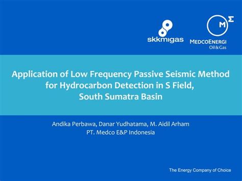 Application Of Low Frequency Passive Seismic Method For Hydrocarbon