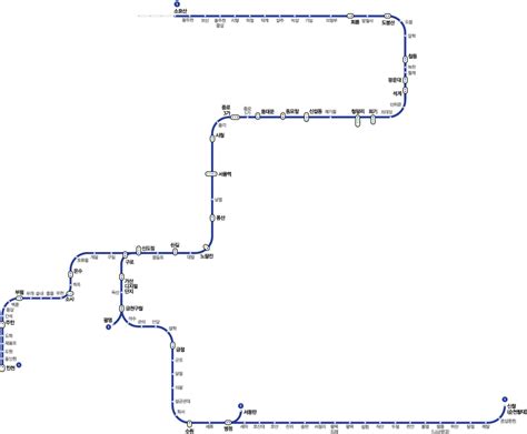 서울 지하철 노선도 크게보기 고화질 이미지