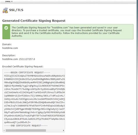 How To Generate Csr And Rsa Key Via Cpanel Versions 1138 And Above