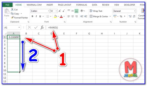cara acak angka di excel dengan rumus fungsi m jurnal