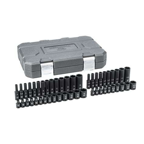 Buy Gearwrench Socket Set Standard And Deep Impact Metric And Sae 14in Dr