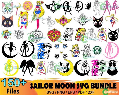 Sailor Moon Bundle Svg Sailor Moon Svg Usagi Tsukino Svg