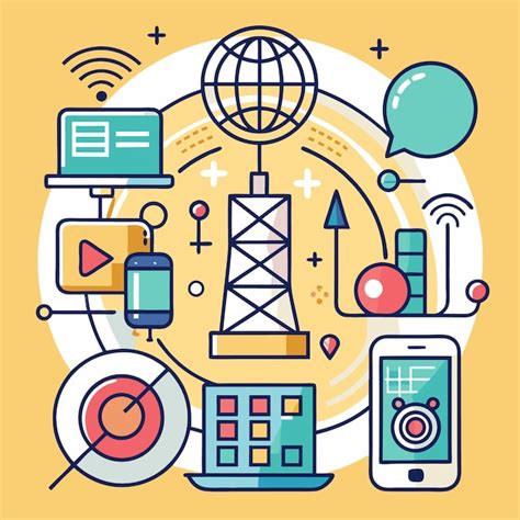 Premium Vector Understanding Wireless Communication Key Components