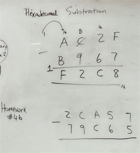 Solved Binary Bare 2 Hexadecimal Addition Homework 4a Lit Chegg Com