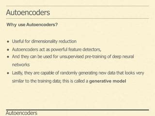 Autoecoders Pptx